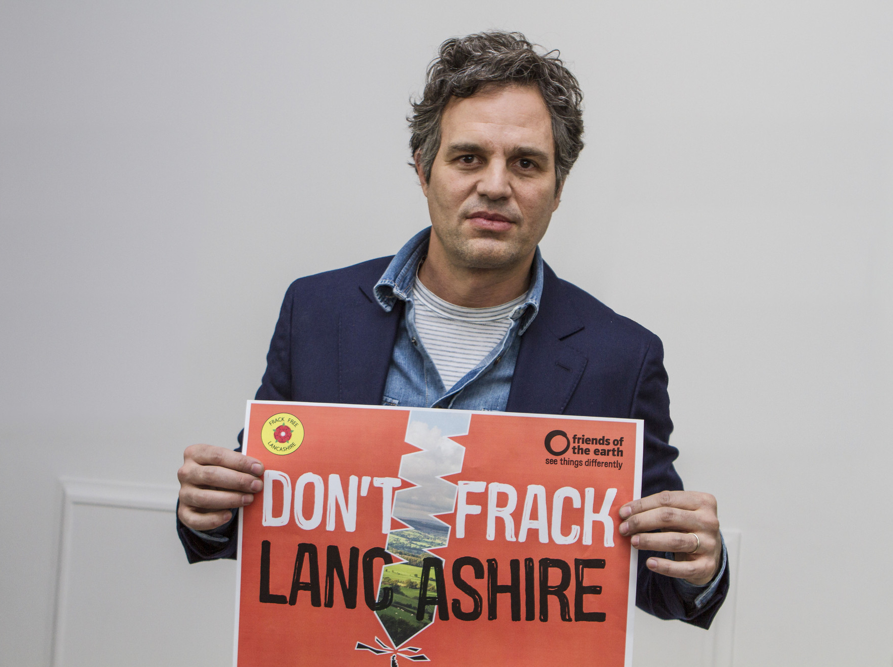 Ban fracking Mr Prime Minister – Mark Ruffalo – DRILL OR DROP?