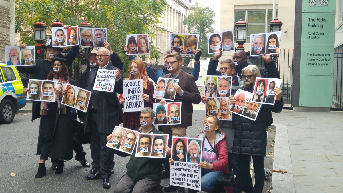 Campaigners bring test case against “chilling” protest injunctions ...