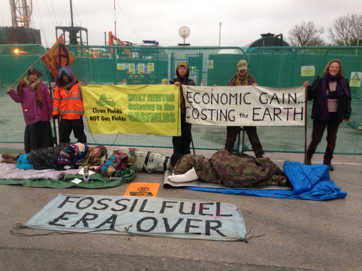 Updated: Lock-on protest at East Yorkshire drilling site continues for ...