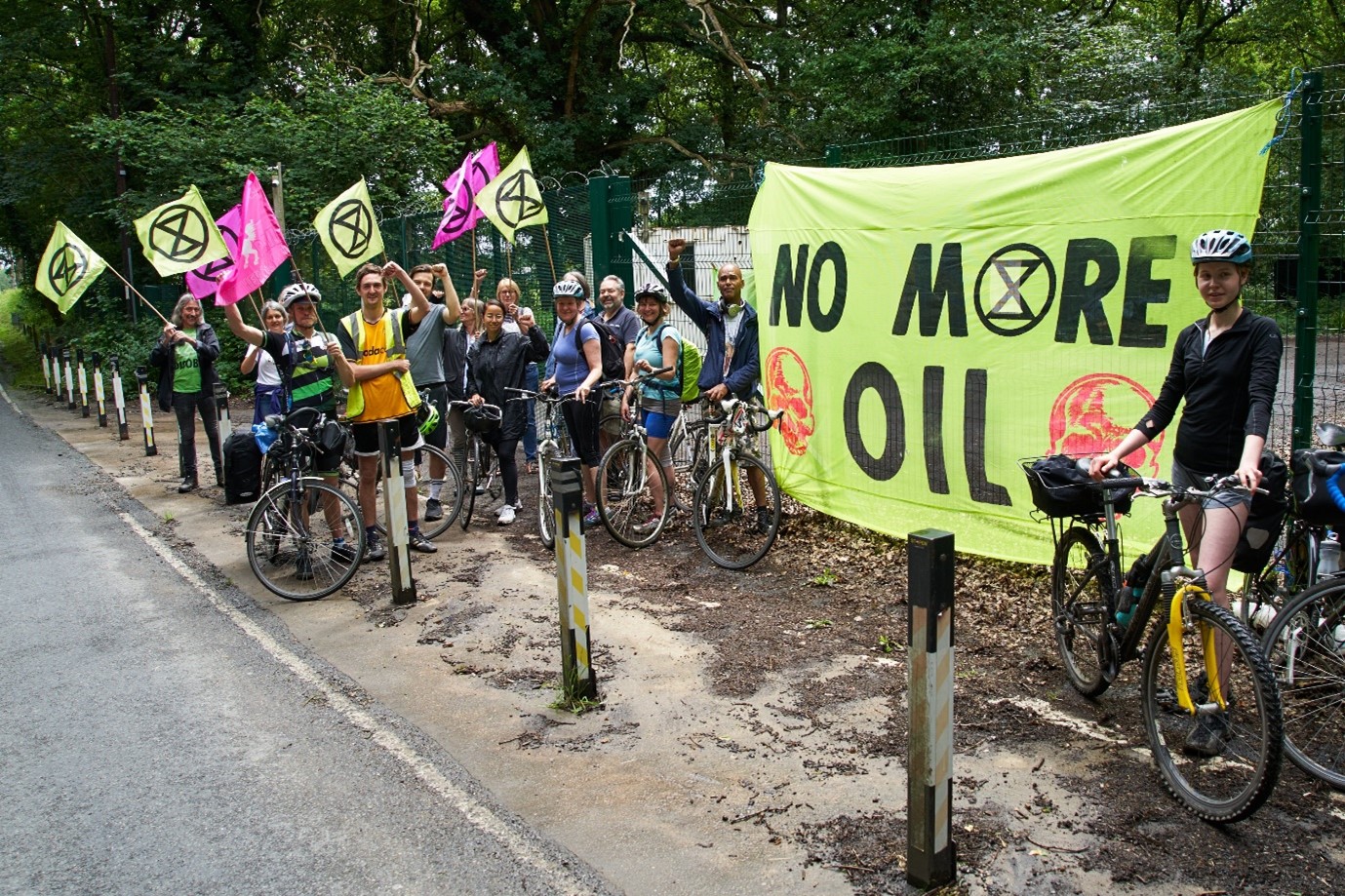 1,000-mile cycle ride to fight Surrey oil production – DRILL OR DROP?